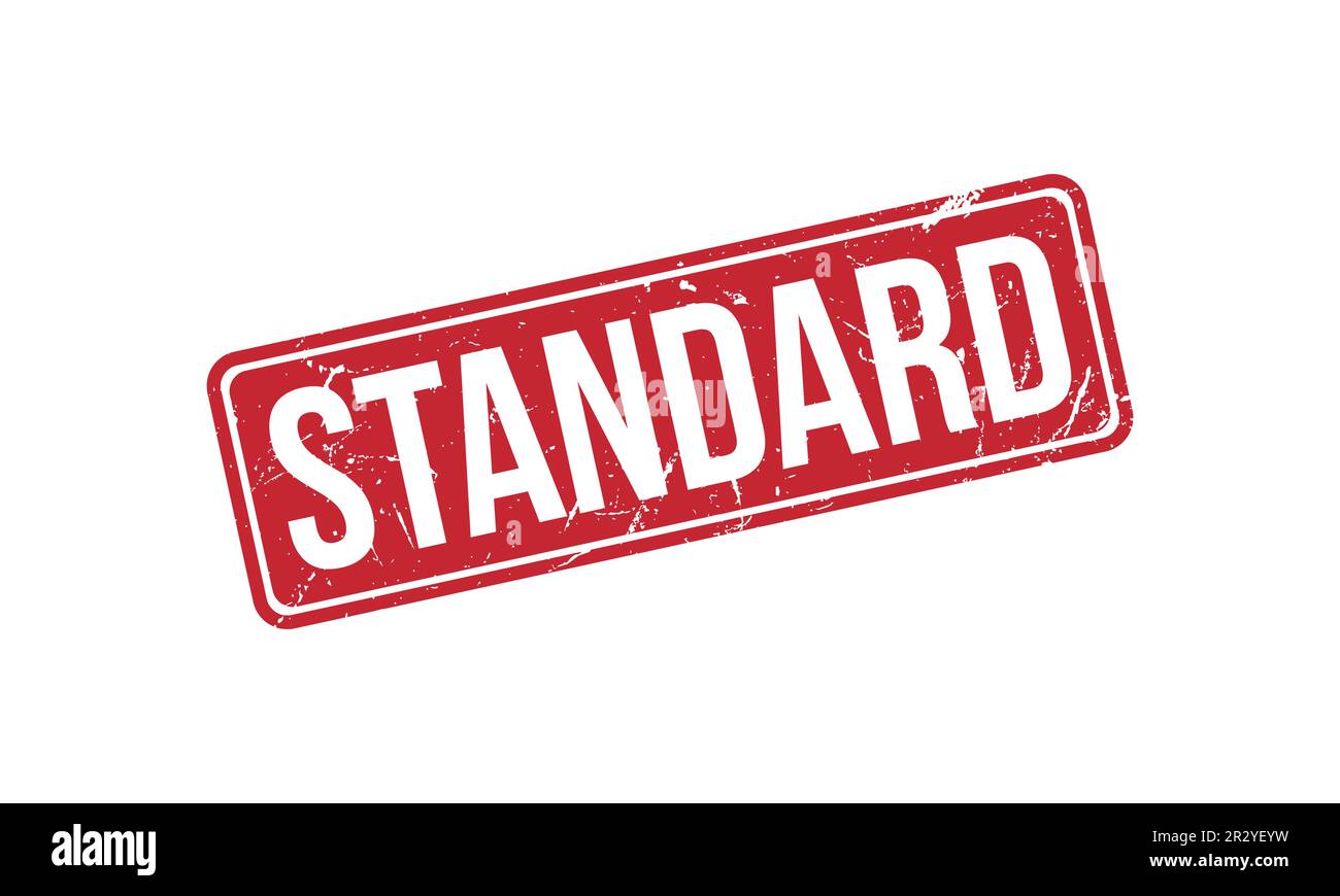 Standard Rubber Stamp Seal Vector Stock Vector Image & Art - Alamy