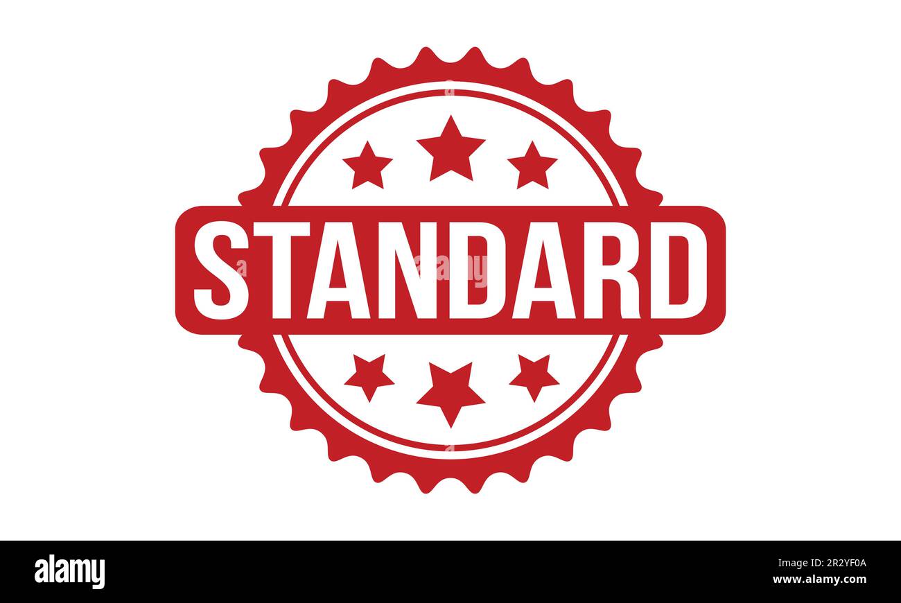 Standard Rubber Stamp Seal Vector Stock Vector Image & Art - Alamy