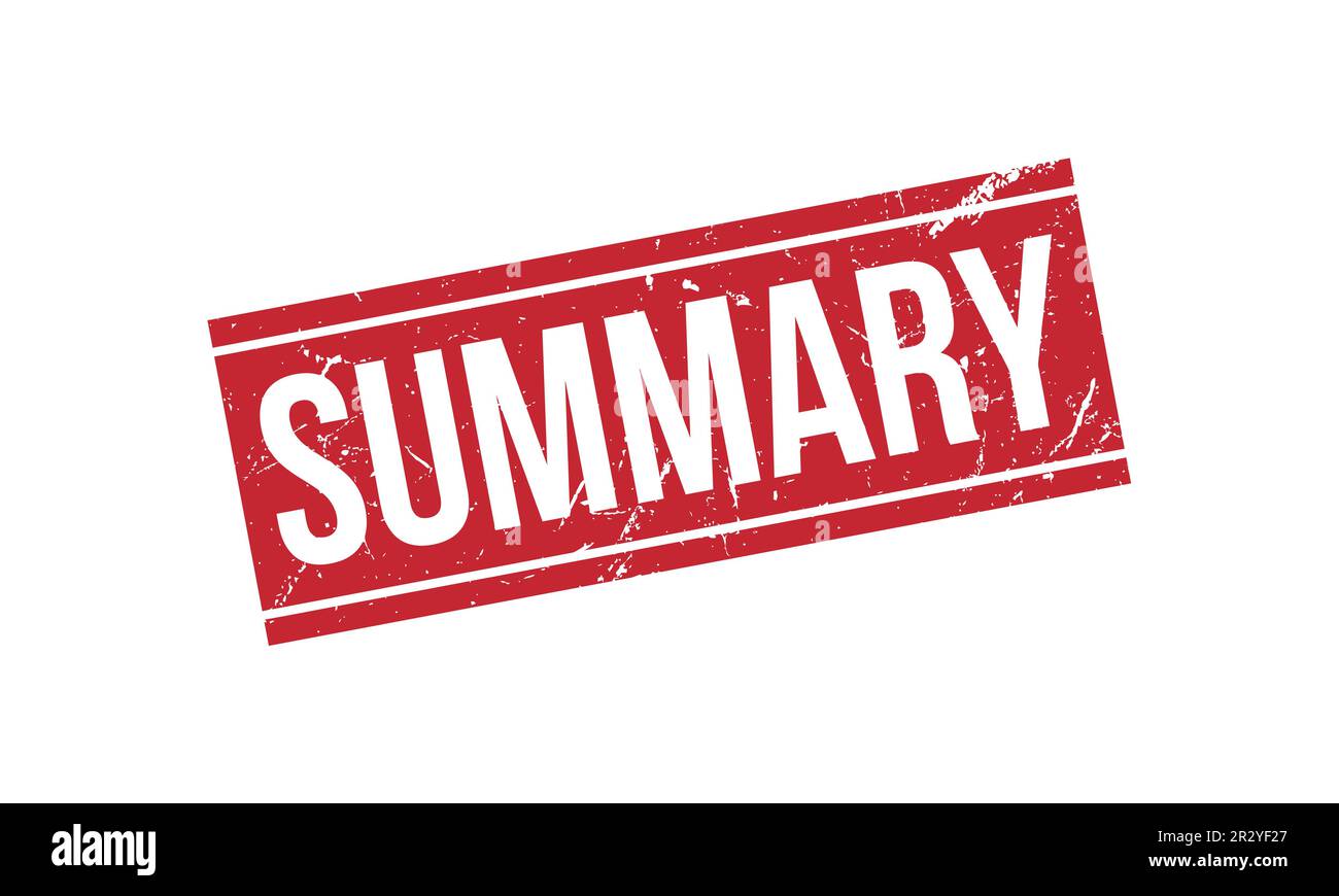 Summary Stock Vector Images - Alamy