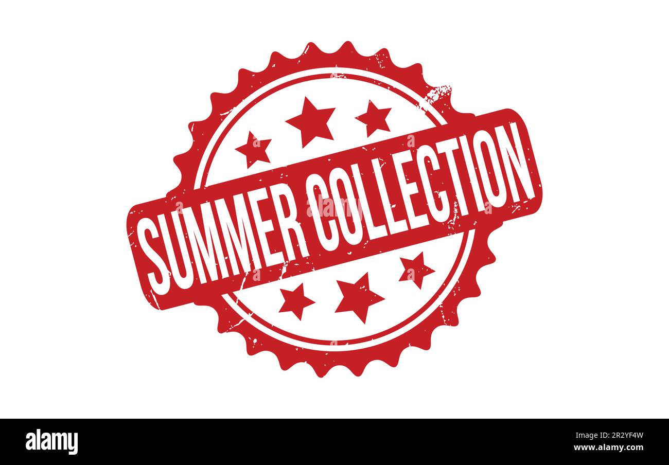 Summer collection seal Stock Vector Images - Alamy