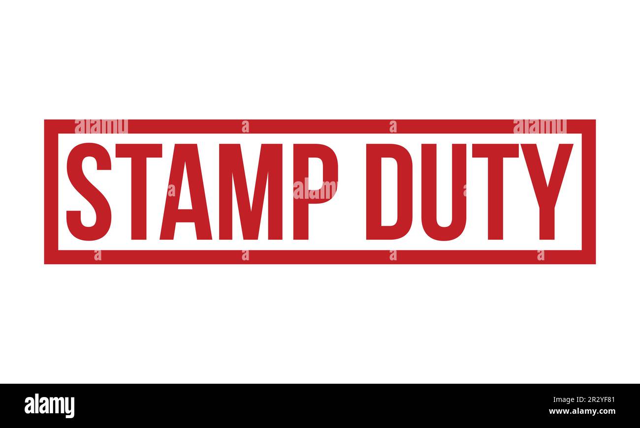 Stamp Duty Rubber Stamp Seal Vector Stock Vector Image & Art - Alamy
