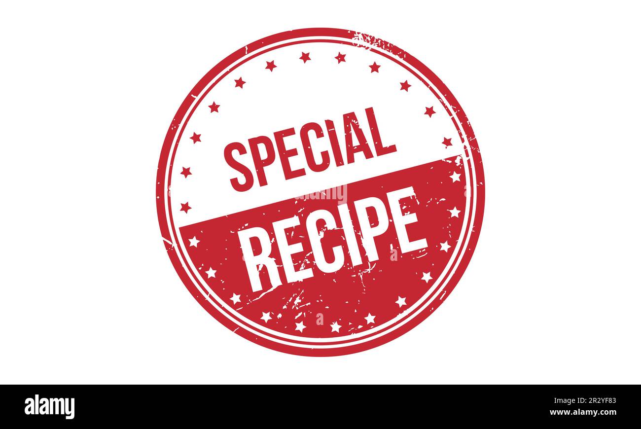 Special Recipe Rubber Stamp Seal Vector Stock Vector Image & Art - Alamy
