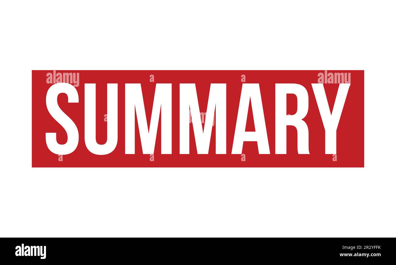 Summary seal hi-res stock photography and images - Alamy