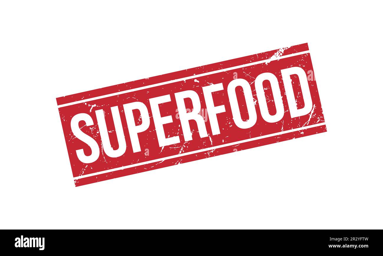 Superfood Rubber Stamp Seal Vector Stock Vector Image & Art - Alamy