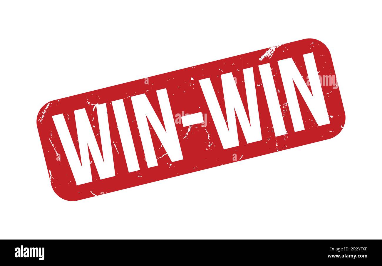 Win-Win rubber grunge stamp seal vector Stock Vector Image & Art - Alamy