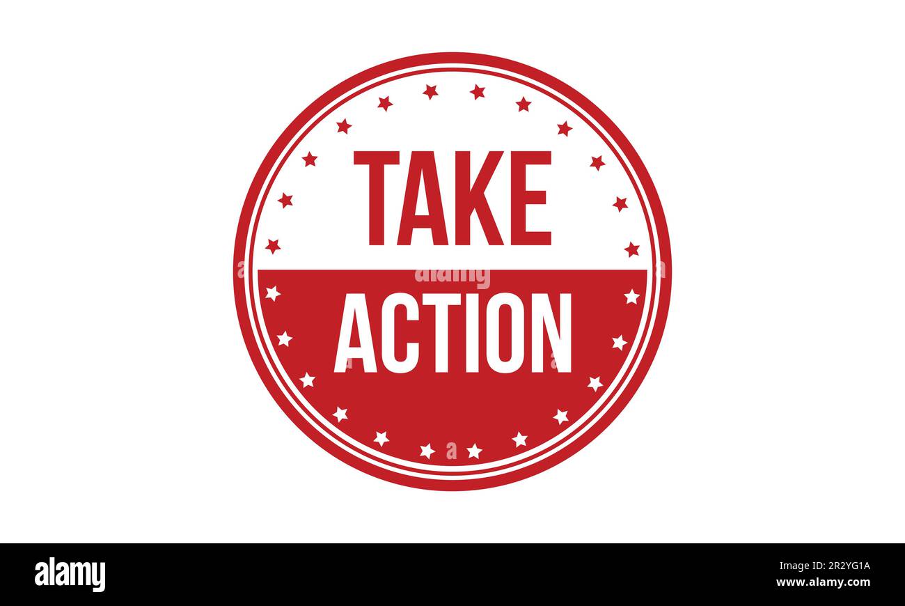 Take Action Rubber Stamp Seal Vector Stock Vector Image & Art - Alamy