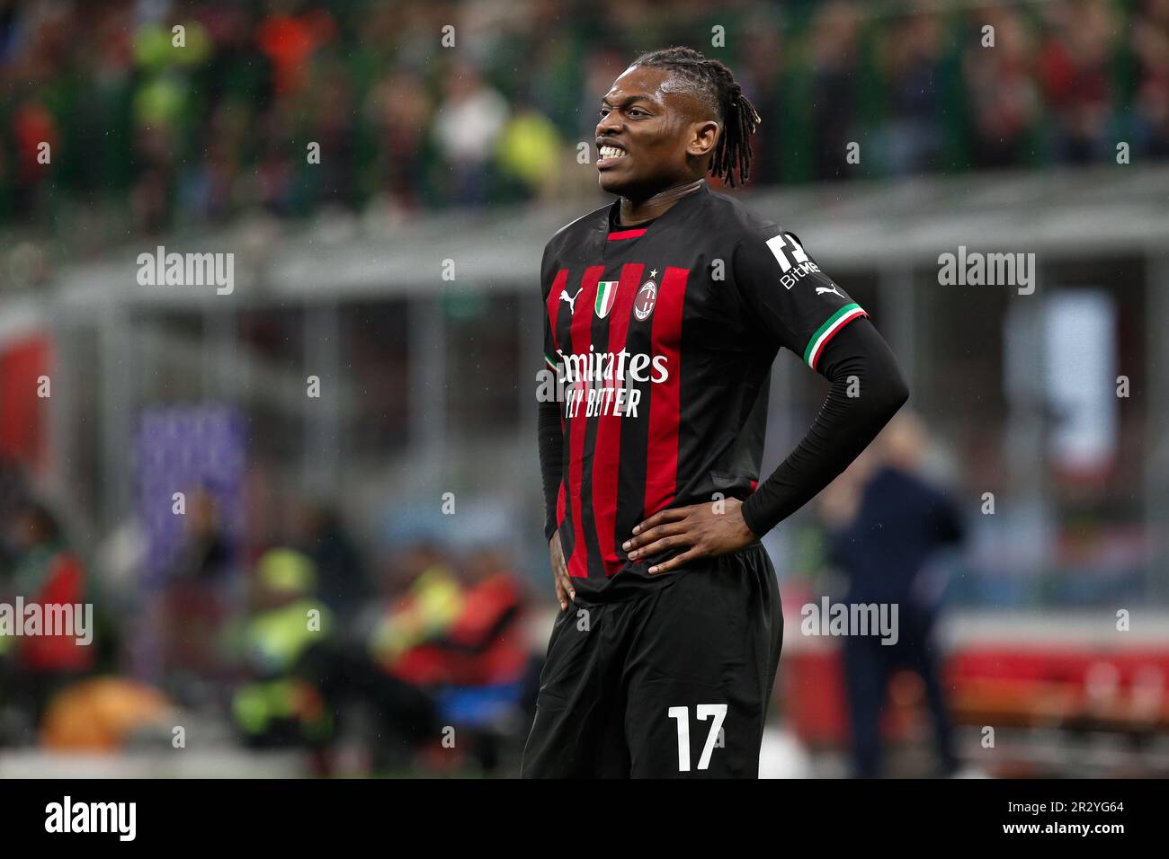 Milan, Italy. 20th May, 2023. Italy, Milan, may 20 2023: Rafael Leao ...
