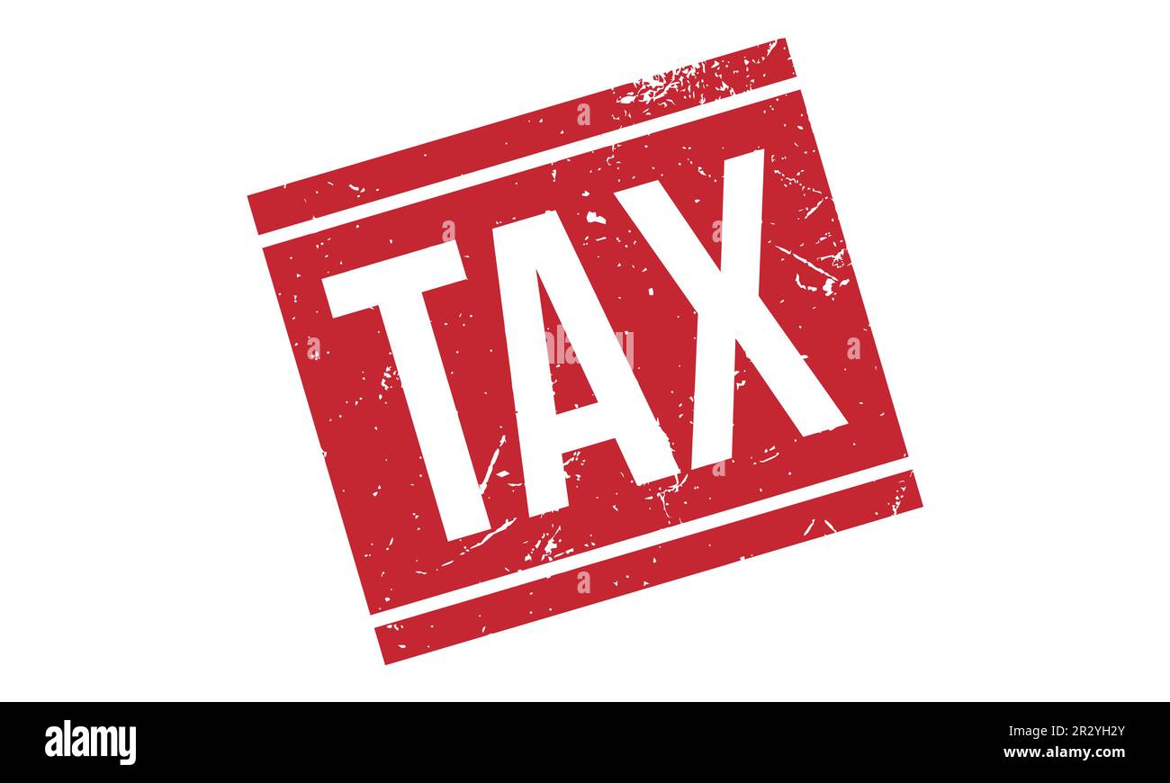 Tax Rubber Stamp Seal Vector Stock Vector Image & Art - Alamy