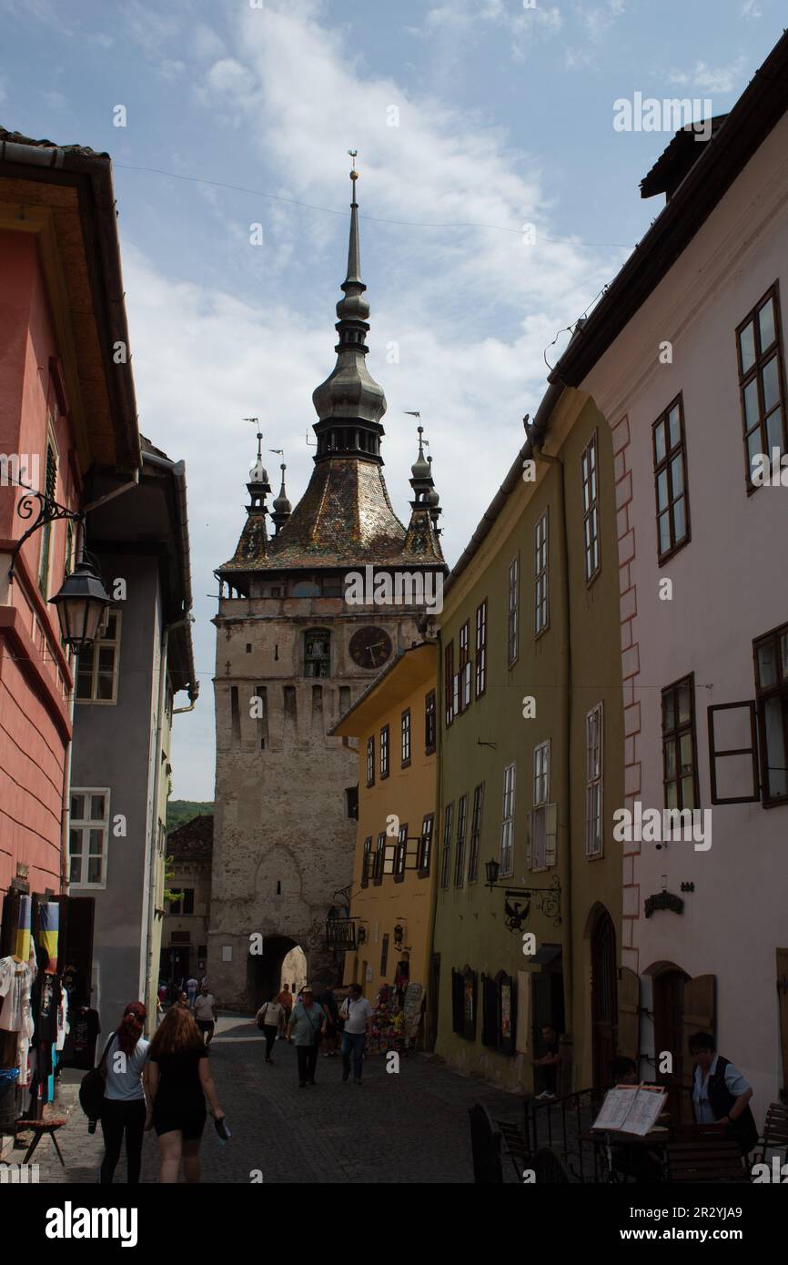 Iconic clock tower entrance hi-res stock photography and images - Alamy
