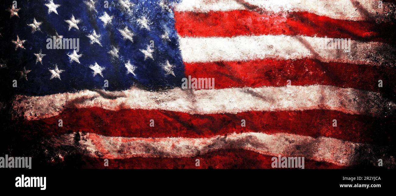 Faded Flag Wallpaper