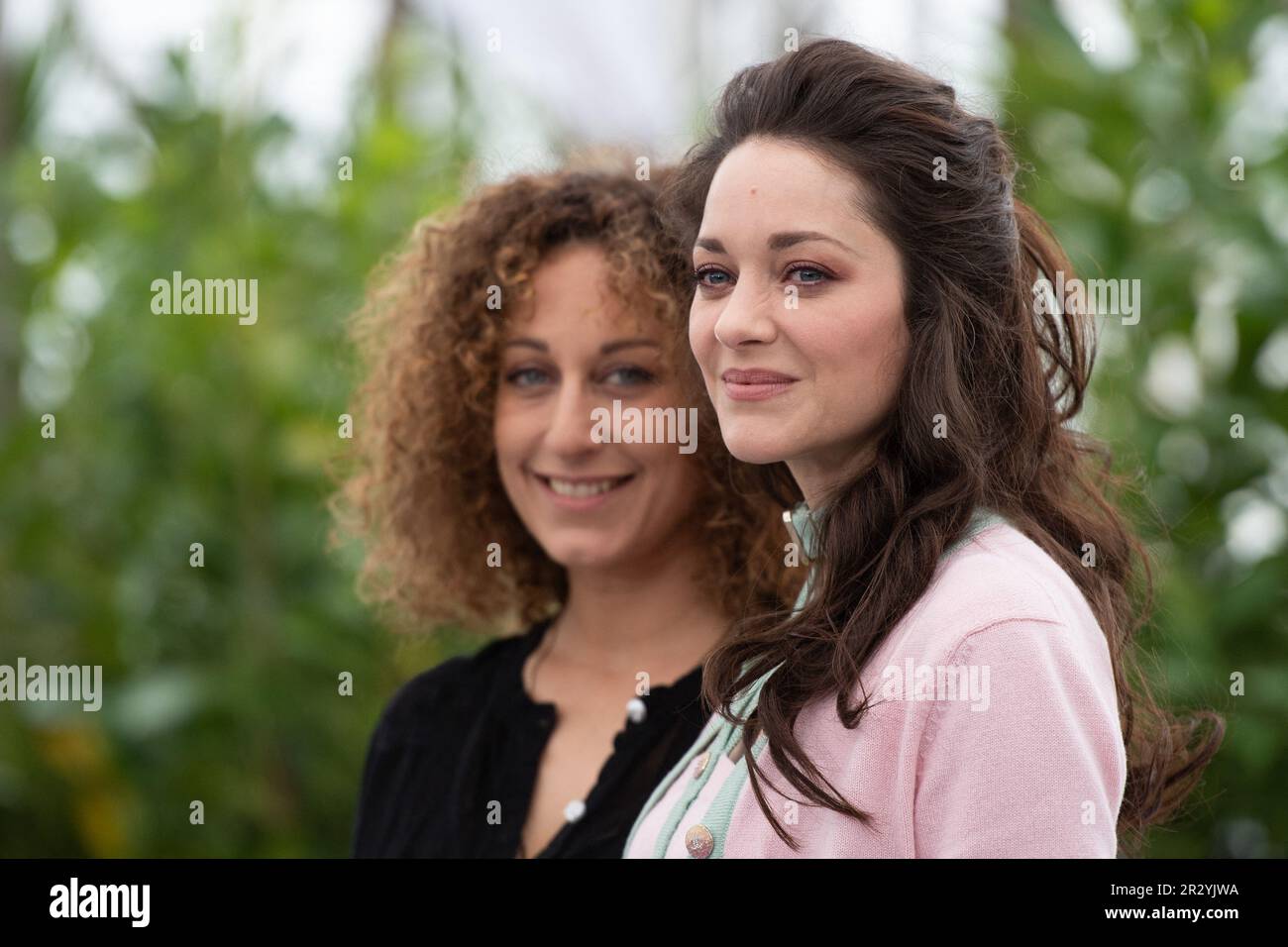 Cannes, France. 21st May, 2023. Marion Cotillard and Mona Achache ...
