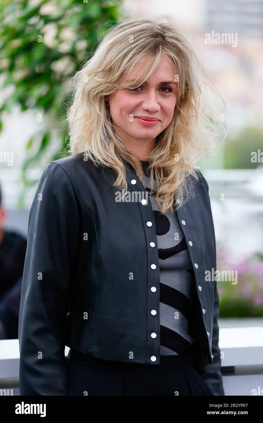Katell Quillevere poses at the 'Along Came Love' photocall during the ...