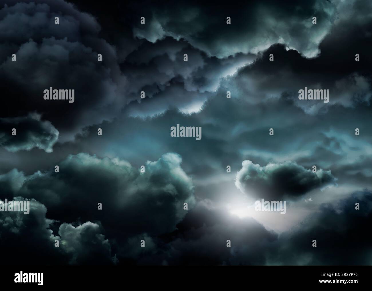 Gloomy heavy thunderclouds hi-res stock photography and images - Alamy