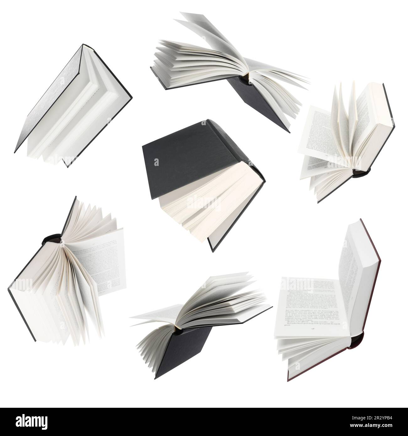 Books Falling