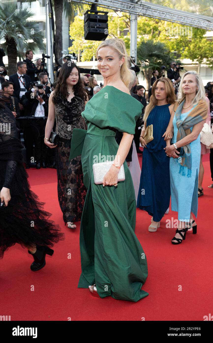 Cannes, France. 21st May, 2023. Eva Lanska attends the Firebrand (Le ...