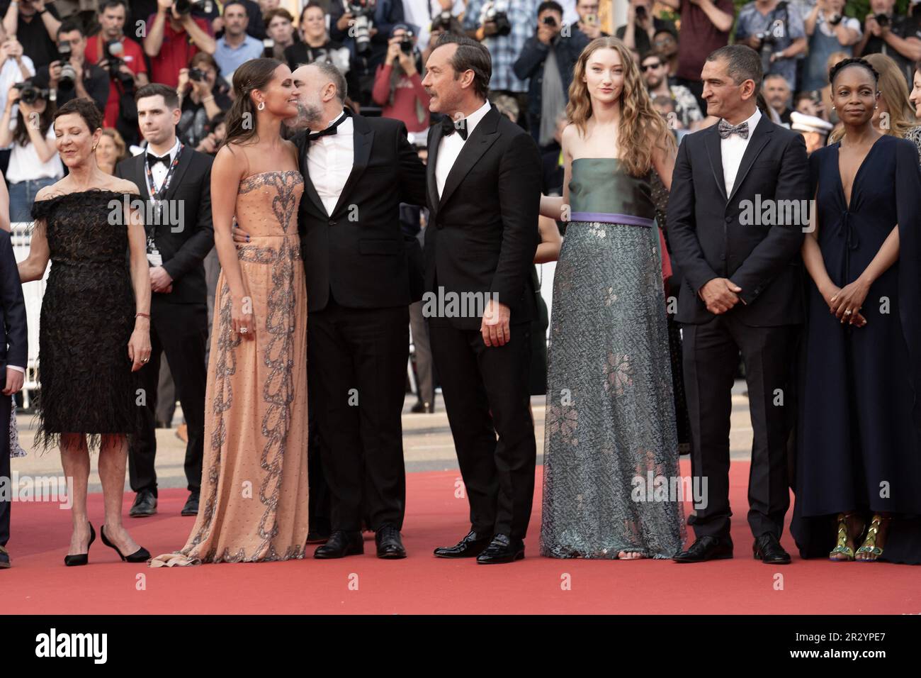 Cannes, France. 21st May, 2023. Gabrielle Tana, Alicia Vikander ...