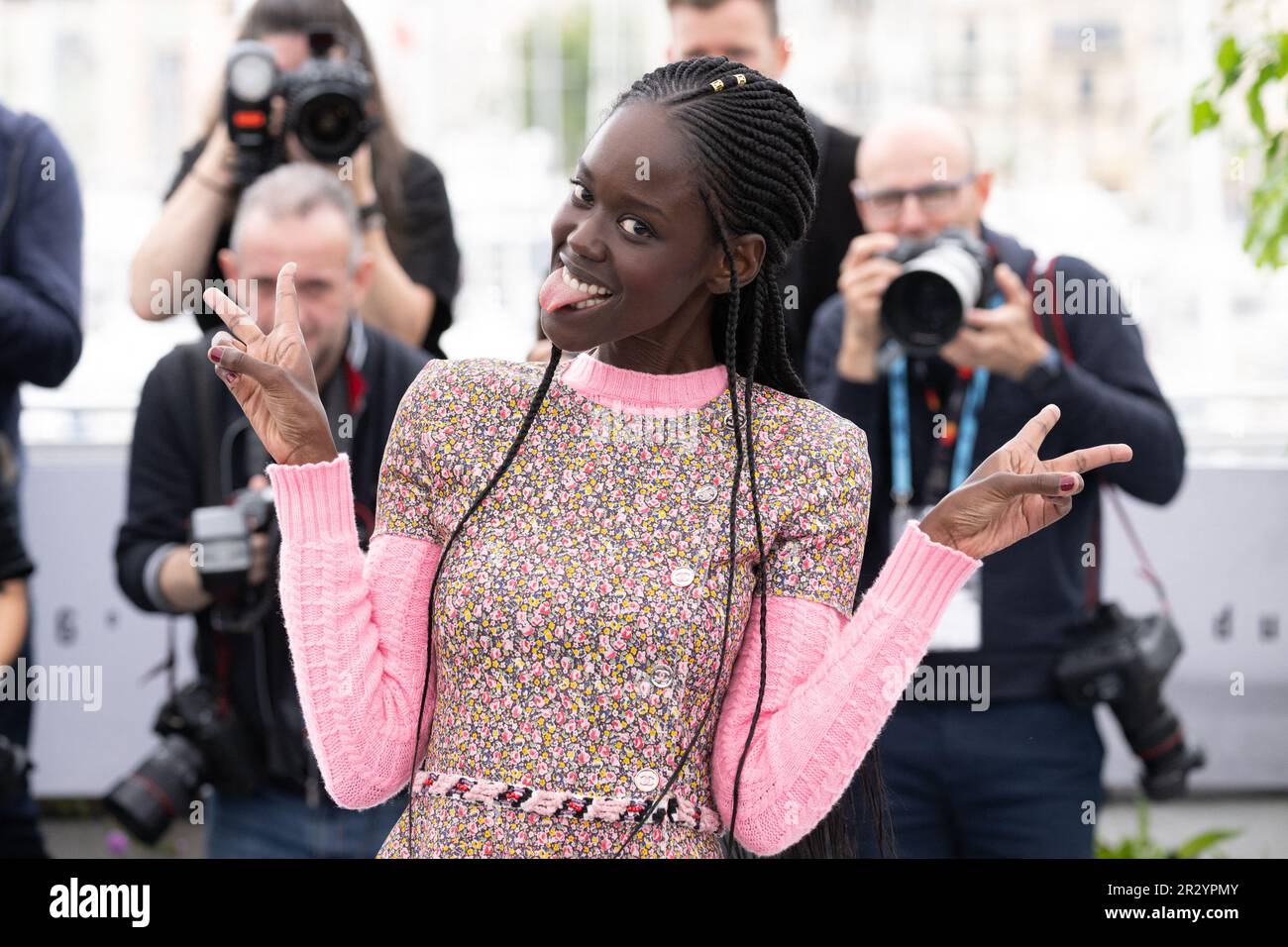 Cannes, France. 22nd May, 2023. Ramata Toulaye-Sy attends the Banel E ...