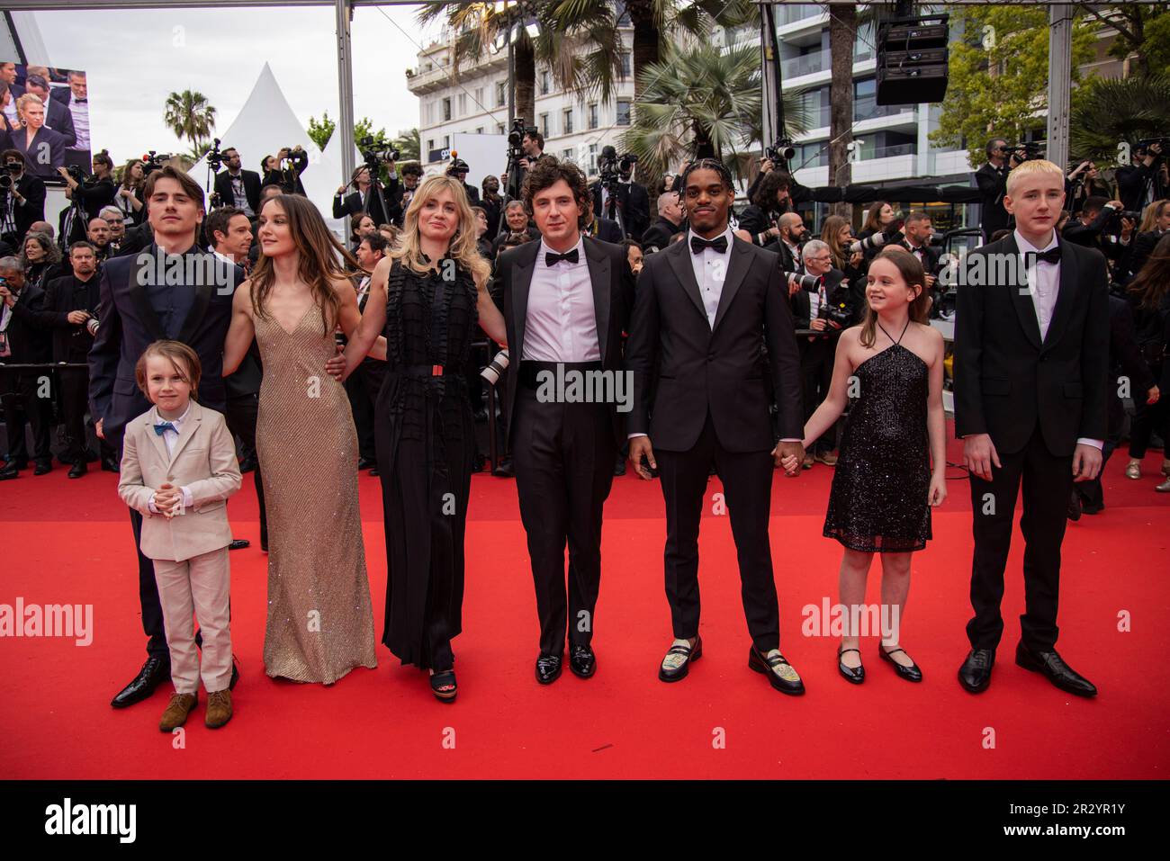 Paul Beaurepaire, Dylan Hawkes, Anais Demoustier, Katell Quillevere and ...