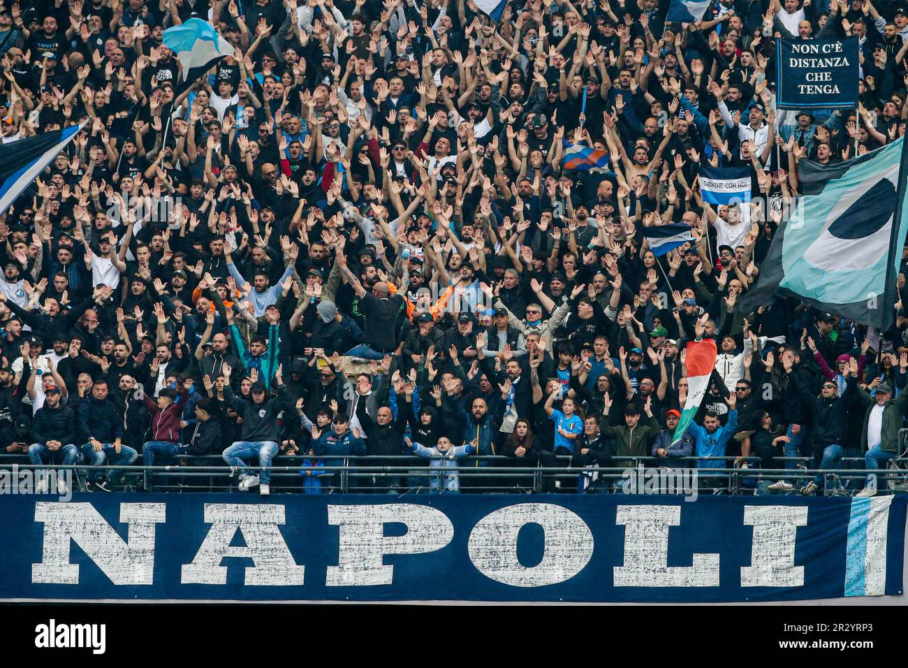 Supporters SSC Napoli during the Serie A football match between SSC ...
