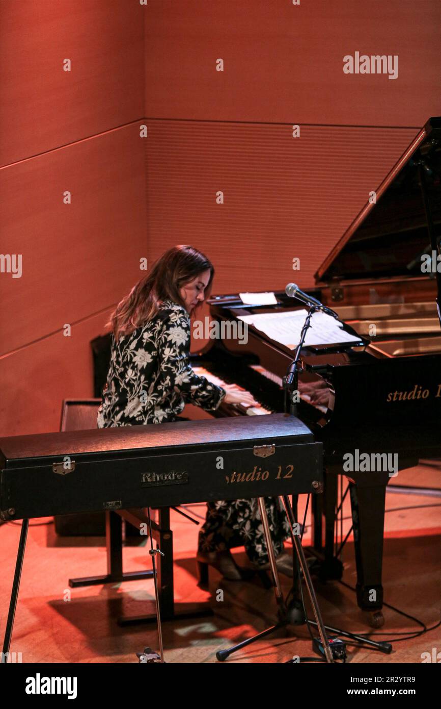 May 21, 2023, Rome, Lazio, Italy: A pianist, singer, keyboardist, composer, producer, arranger ...