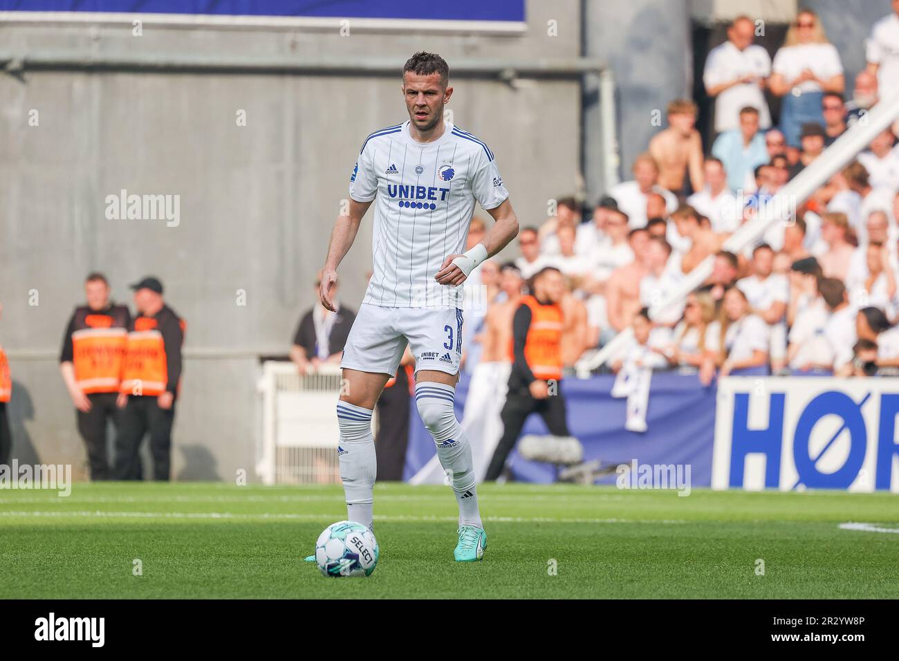 Copenhagen, Denmark. 21st May, 2023. Denis Vavro (3) of FC Copenhagen ...