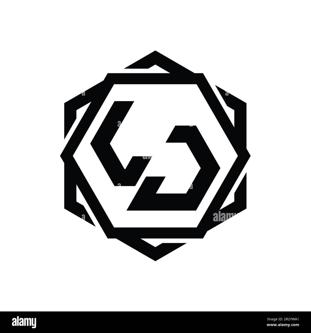 Letter Lj Logo Cut Out Stock Images And Pictures Alamy