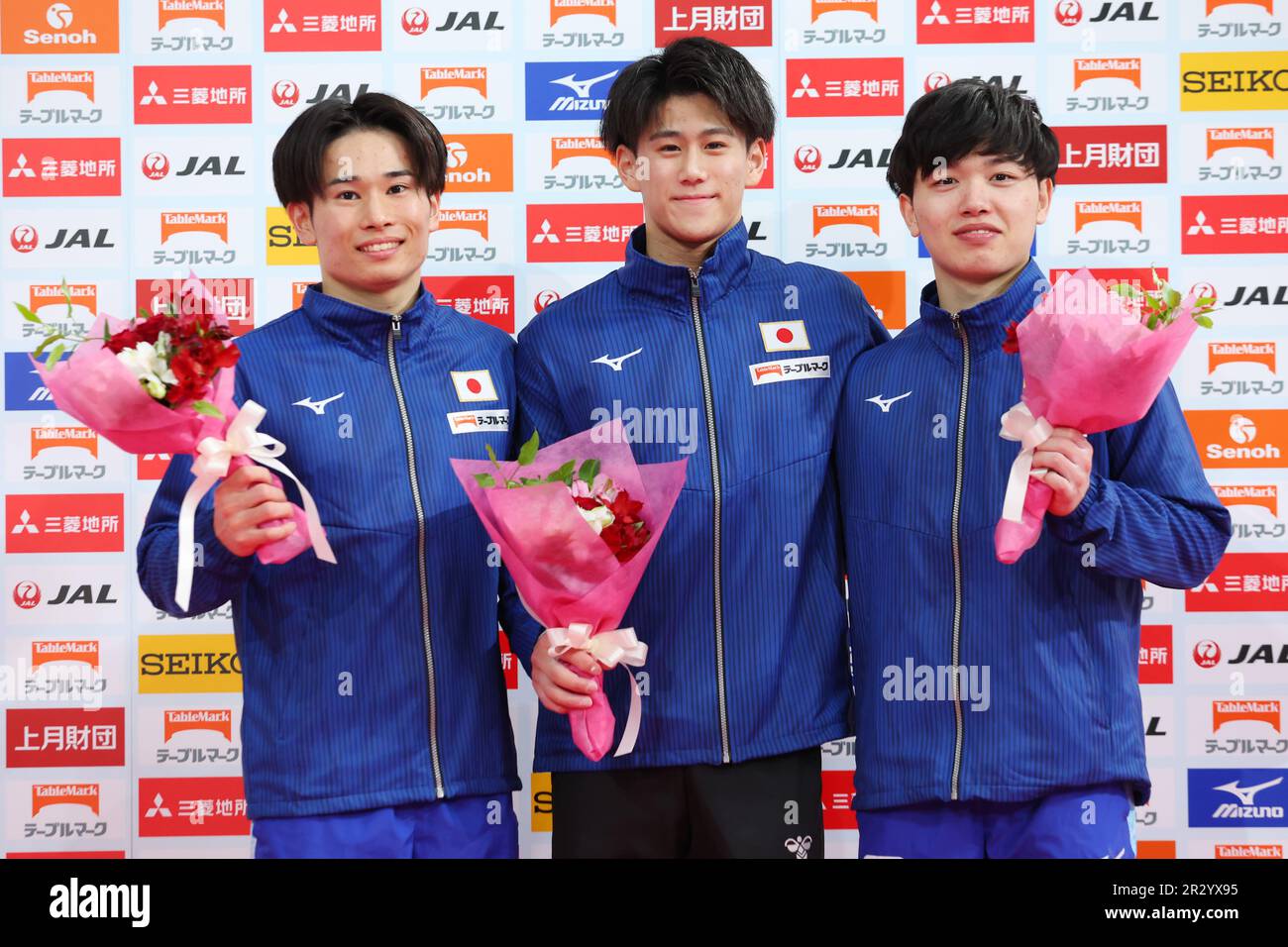 Tokyo Gymnasium, Tokyo, Japan. 21st May, 2023. (L to R) Kazuma Kaya ...