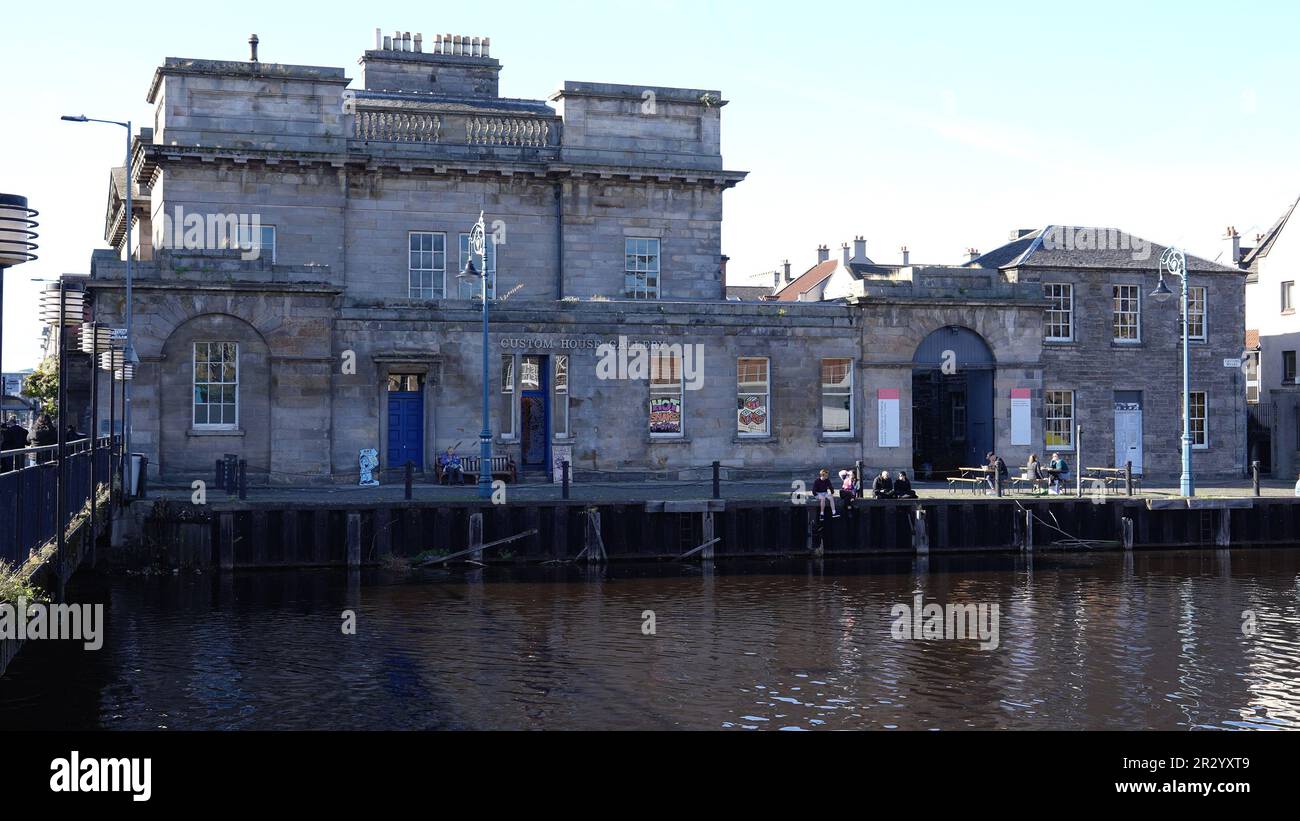 Custom House Gallery in Edinburgh Leith - EDINBURGH, SCOTLAND - OCTOBER ...