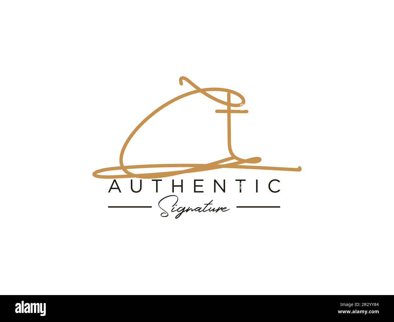 CT Signature Logo Template Vector Stock Vector Image & Art - Alamy