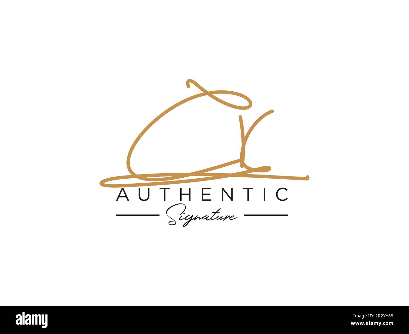 CR Signature Logo Template Vector Stock Vector Image & Art - Alamy