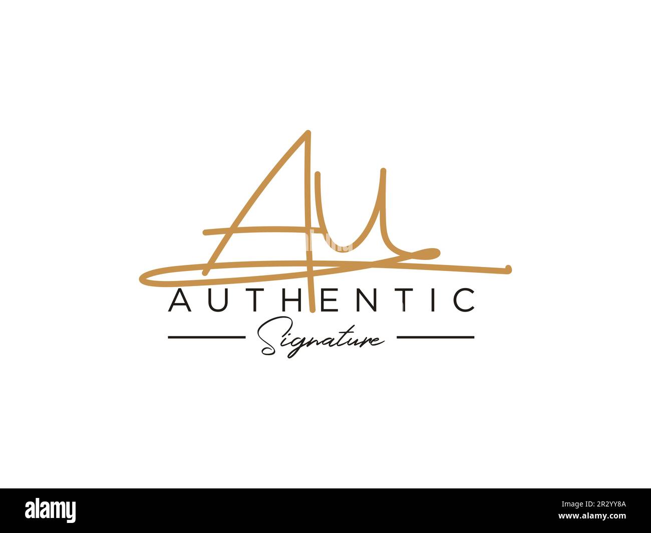 Au signature hi-res stock photography and images - Alamy