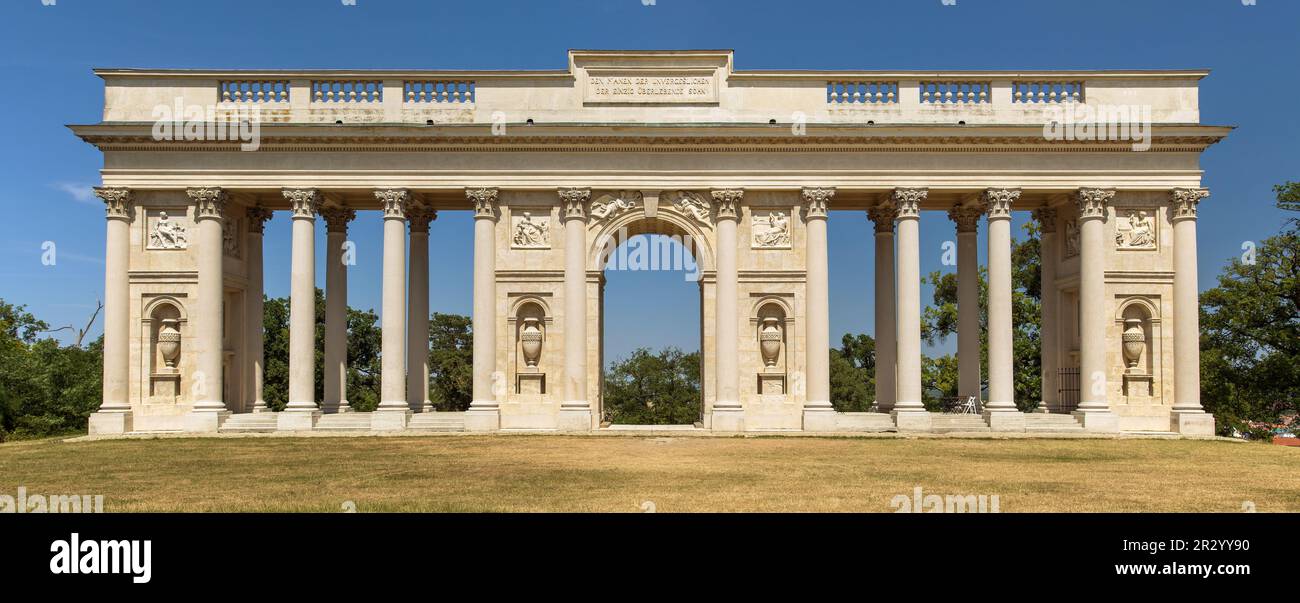 The colonnade on Rajstna is a romantic classicist gloriet near Valtice ...