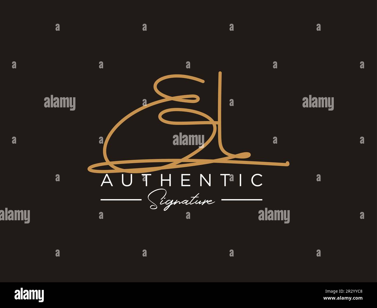 El signature hi-res stock photography and images - Alamy
