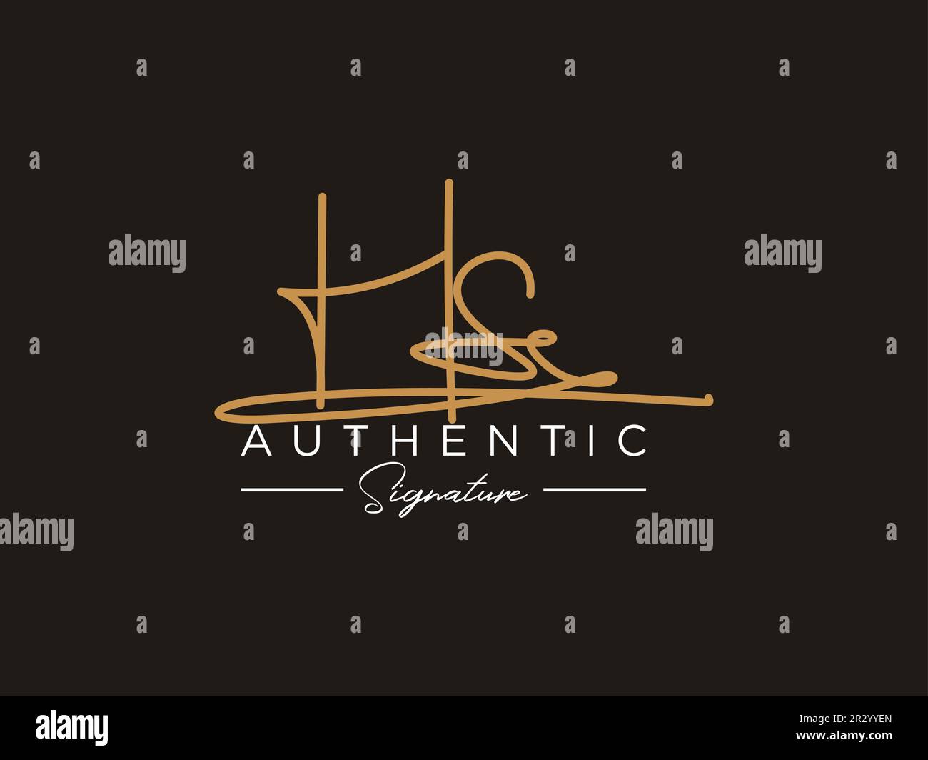 Signature hs hi-res stock photography and images - Alamy