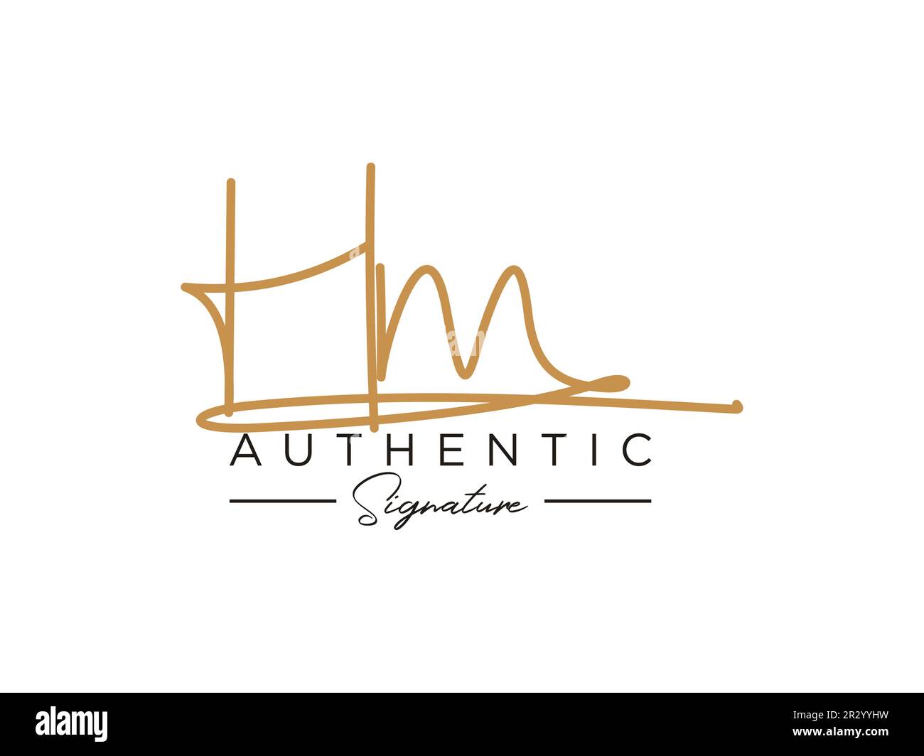 Letter hm vector vectors Stock Vector Images - Alamy