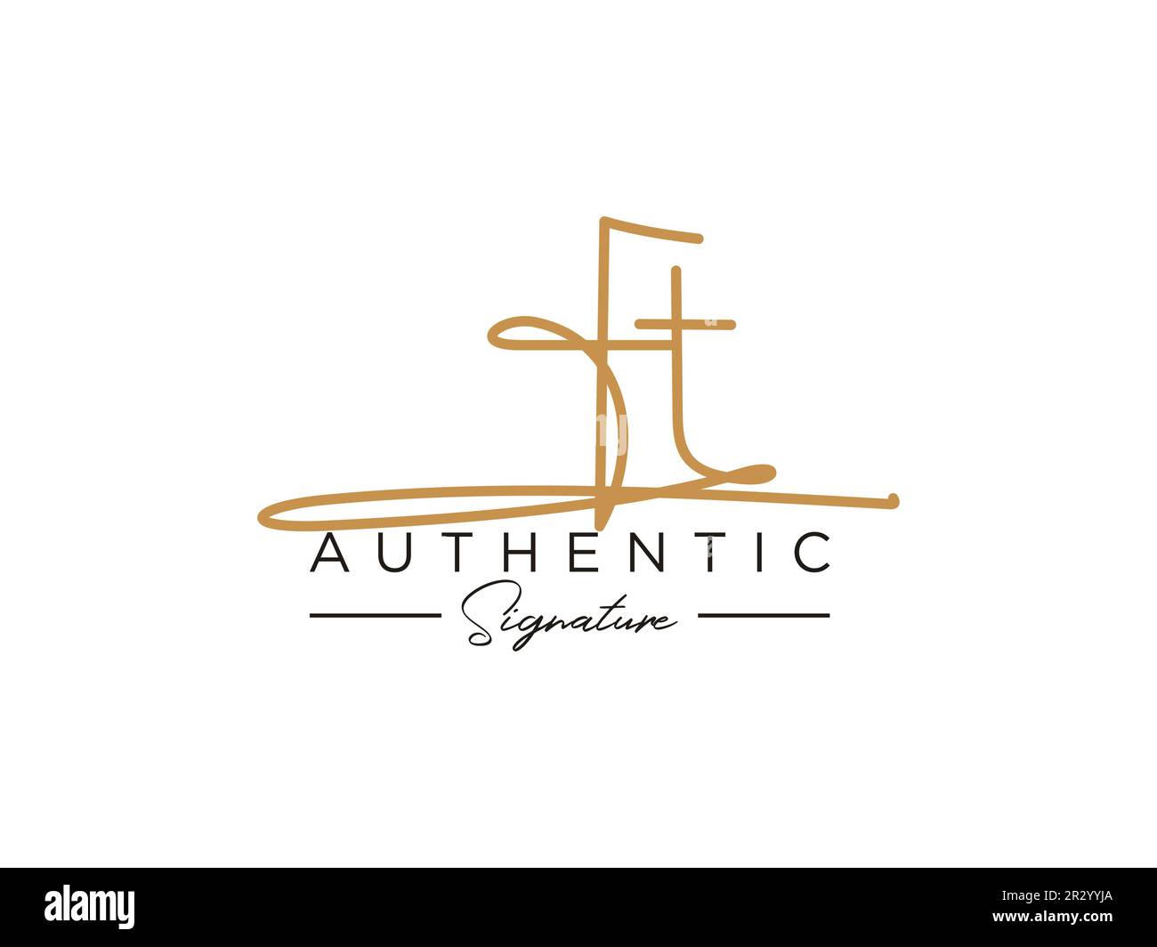 Ft signature Stock Vector Images - Alamy