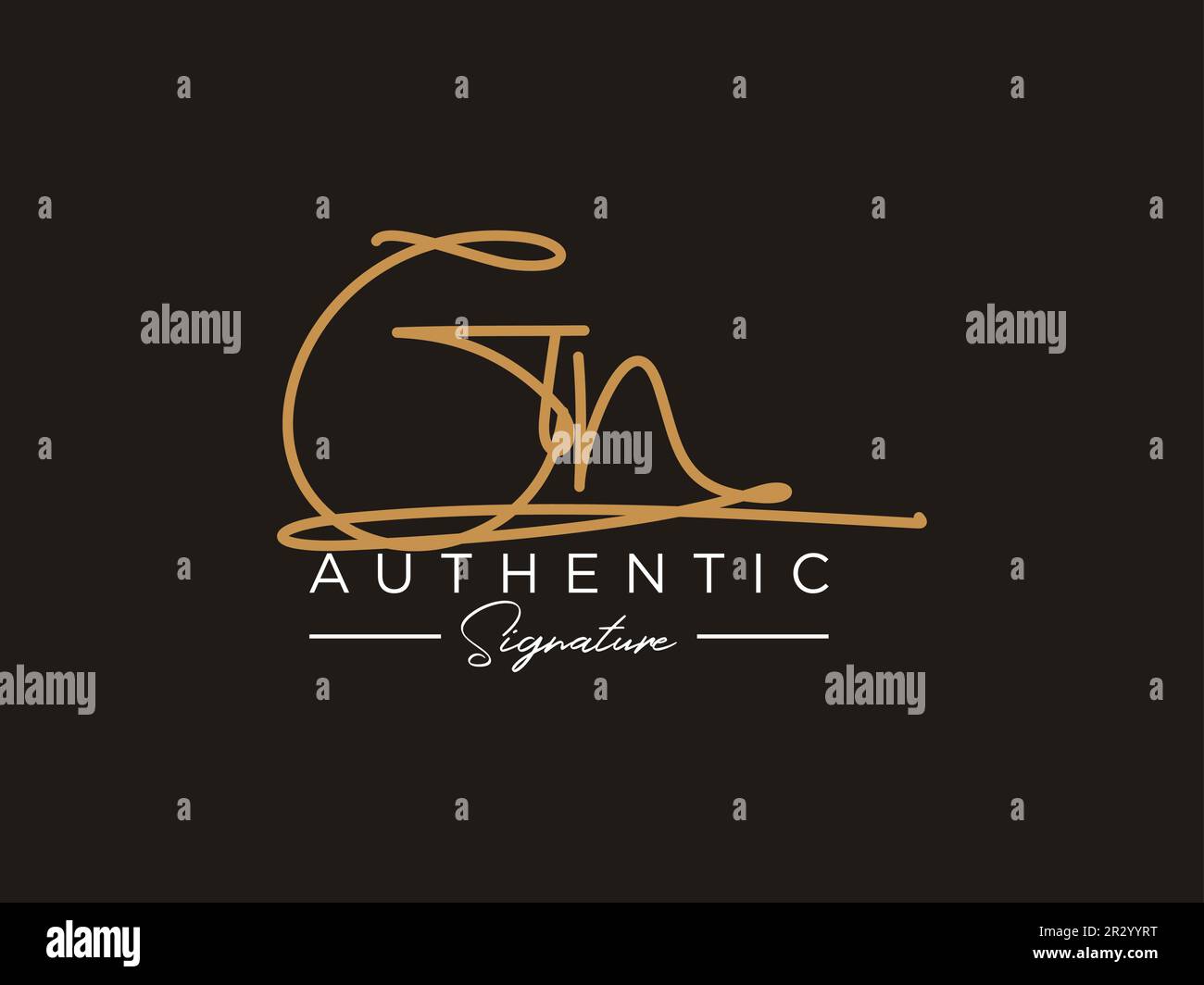 GN Logo Template Vector Stock Vector Image & Art - Alamy