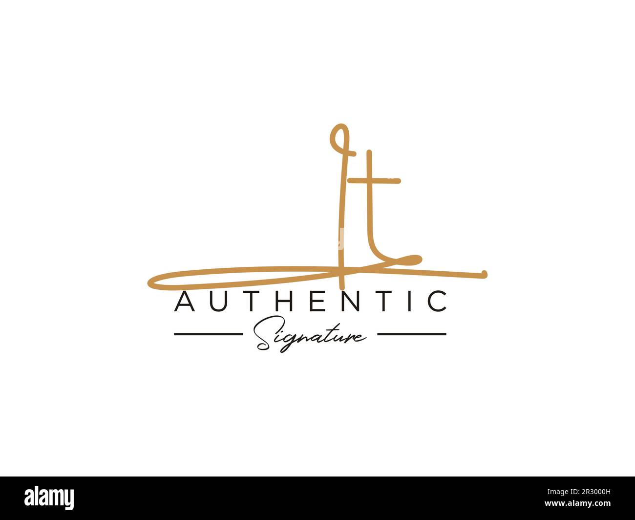 IT Signature Logo Template Vector Stock Vector Image & Art - Alamy
