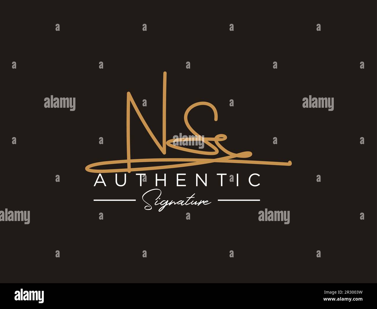 Logo ns vector vectors hi-res stock photography and images - Alamy