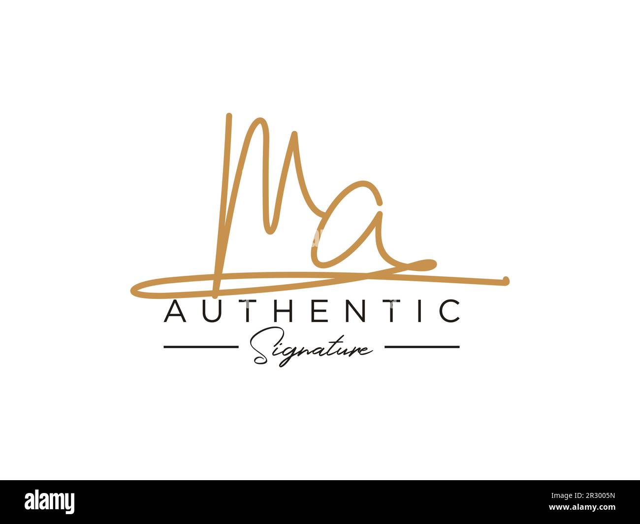 Ma signature hi-res stock photography and images - Alamy
