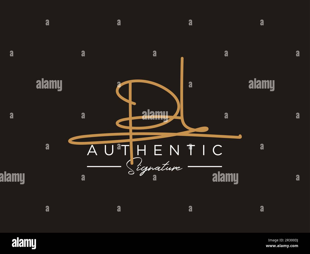 Pl signature hi-res stock photography and images - Alamy
