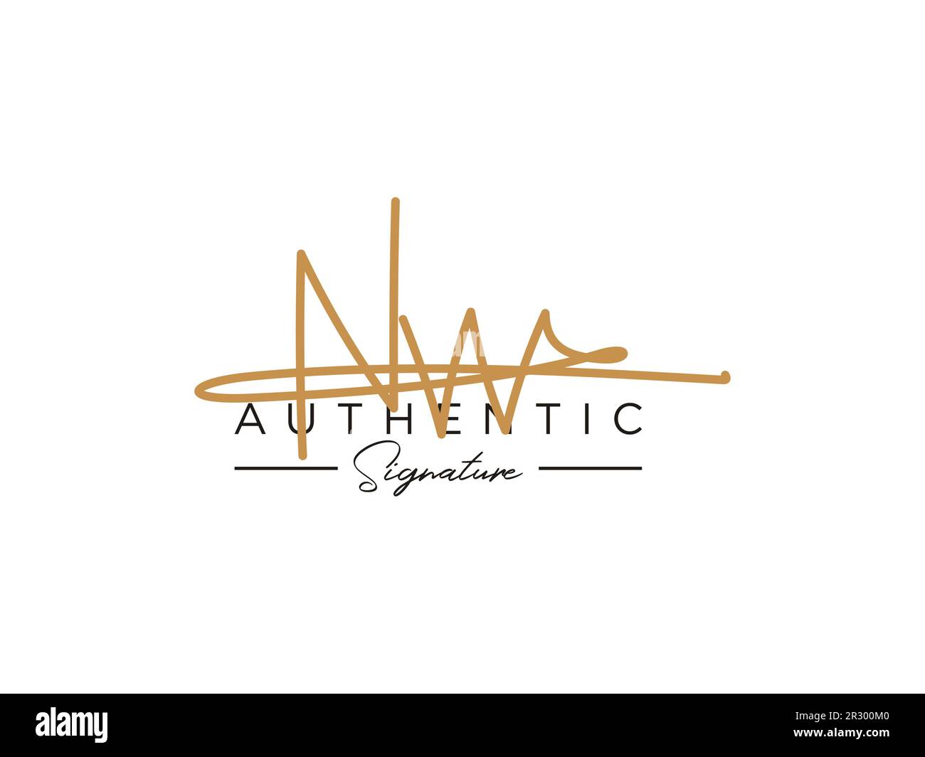 Letter nw vector vectors hi-res stock photography and images - Alamy