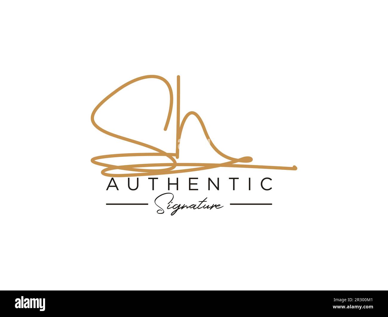 Sh signature hi-res stock photography and images - Alamy