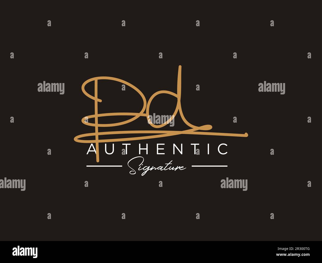 Pd signature hi-res stock photography and images - Alamy