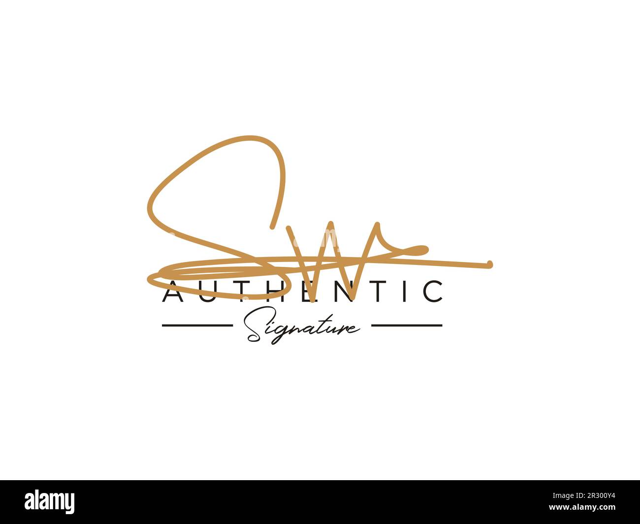 Sw signature hi-res stock photography and images - Alamy
