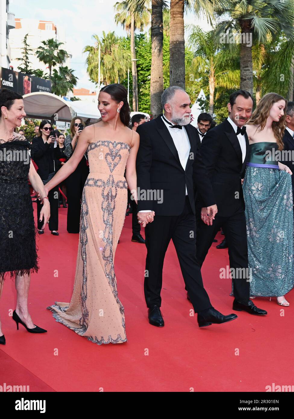 Cannes, France. 21st May, 2023. 76th Cannes Film Festival 2023, evening ...