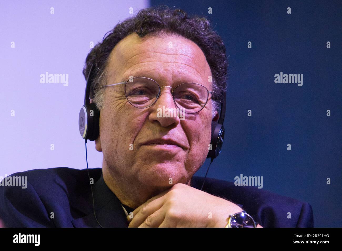 Turin, Italy. 21st May 2023. American writer Scott Spencer is guest of ... Turin, Italy. 21st May 2023. American writer Scott Spencer is guest of ...