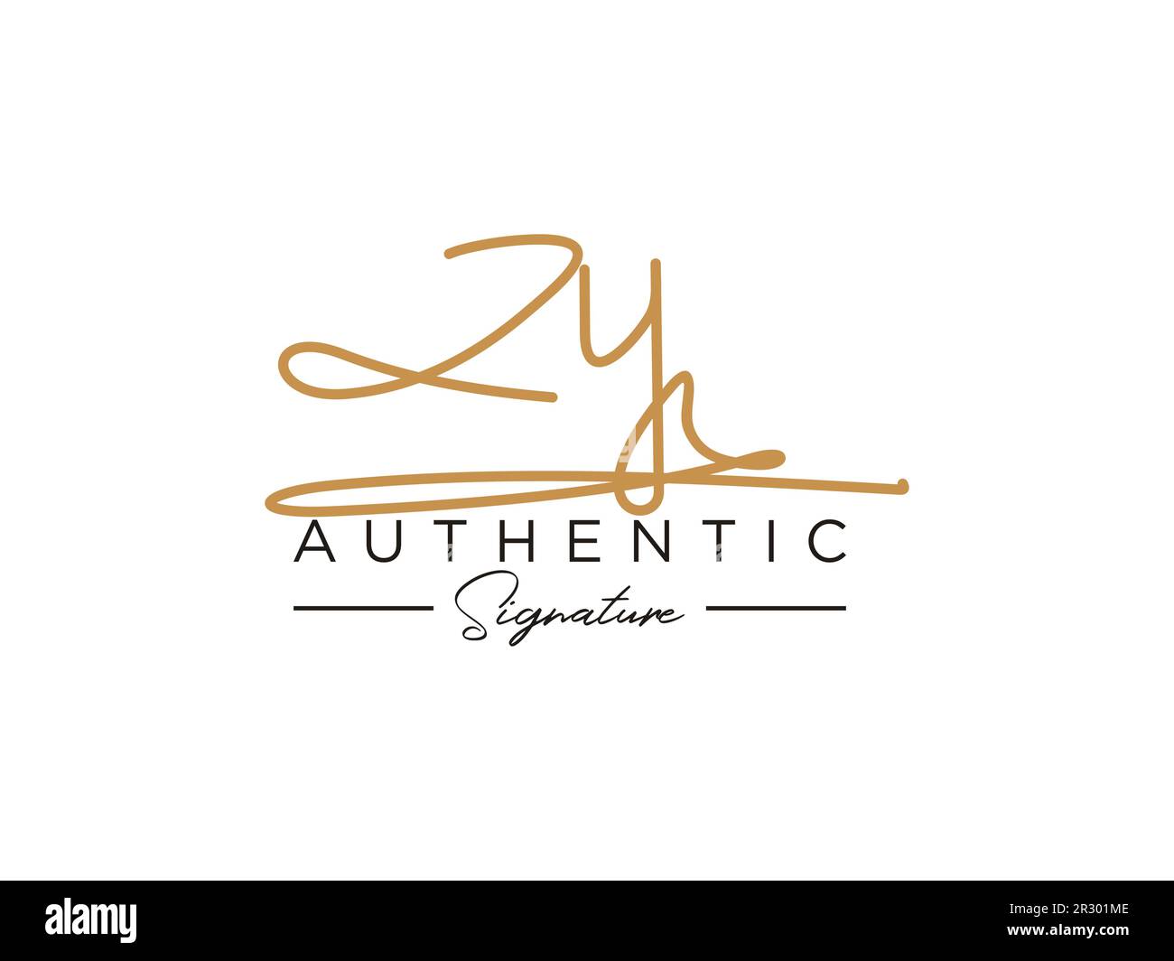 Zy modern logo hi-res stock photography and images - Alamy