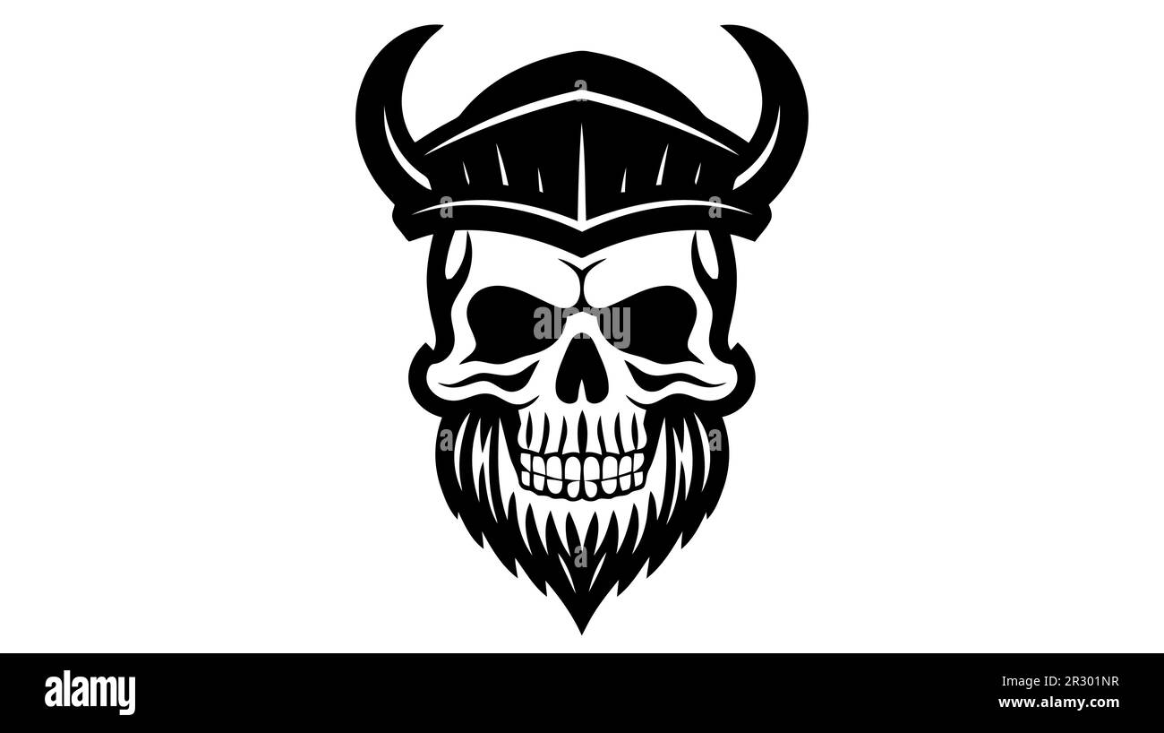 Skull and bones mortal symbol vector illustration isolated on white ...