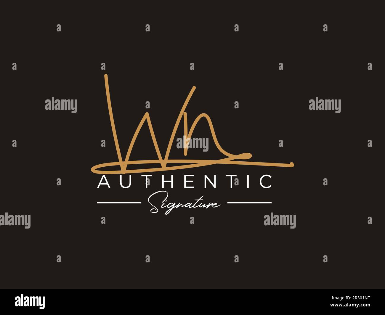 Wn logo vector vectors Stock Vector Images - Alamy